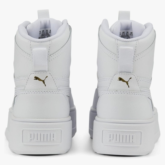 Puma | Shoes | Puma Womens White Platform Sneakers | Poshmark